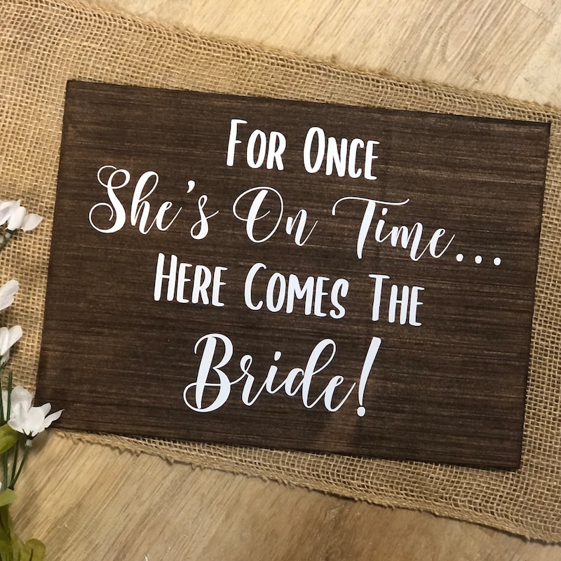 Here Comes the Bride - Etsy