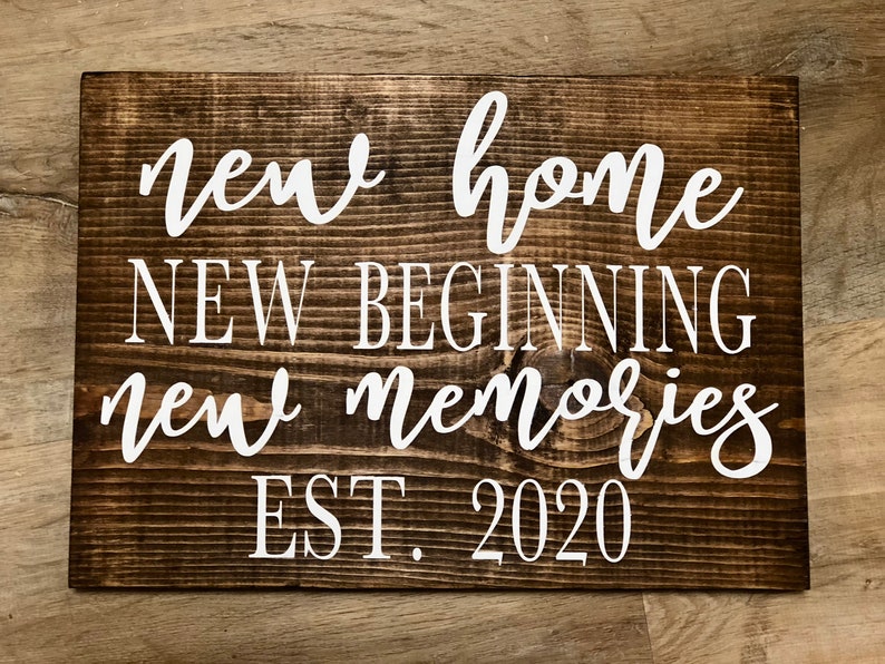 Realtor Gift Housewarming New Home Sign new Home New - Etsy