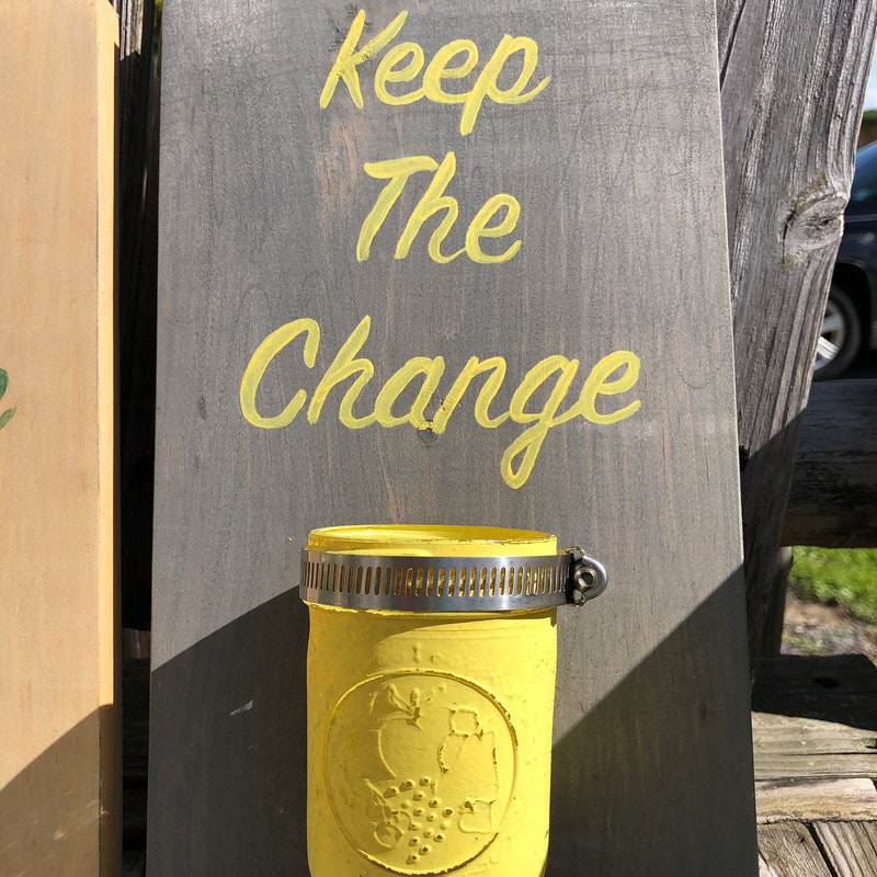 Keep the Change - Etsy