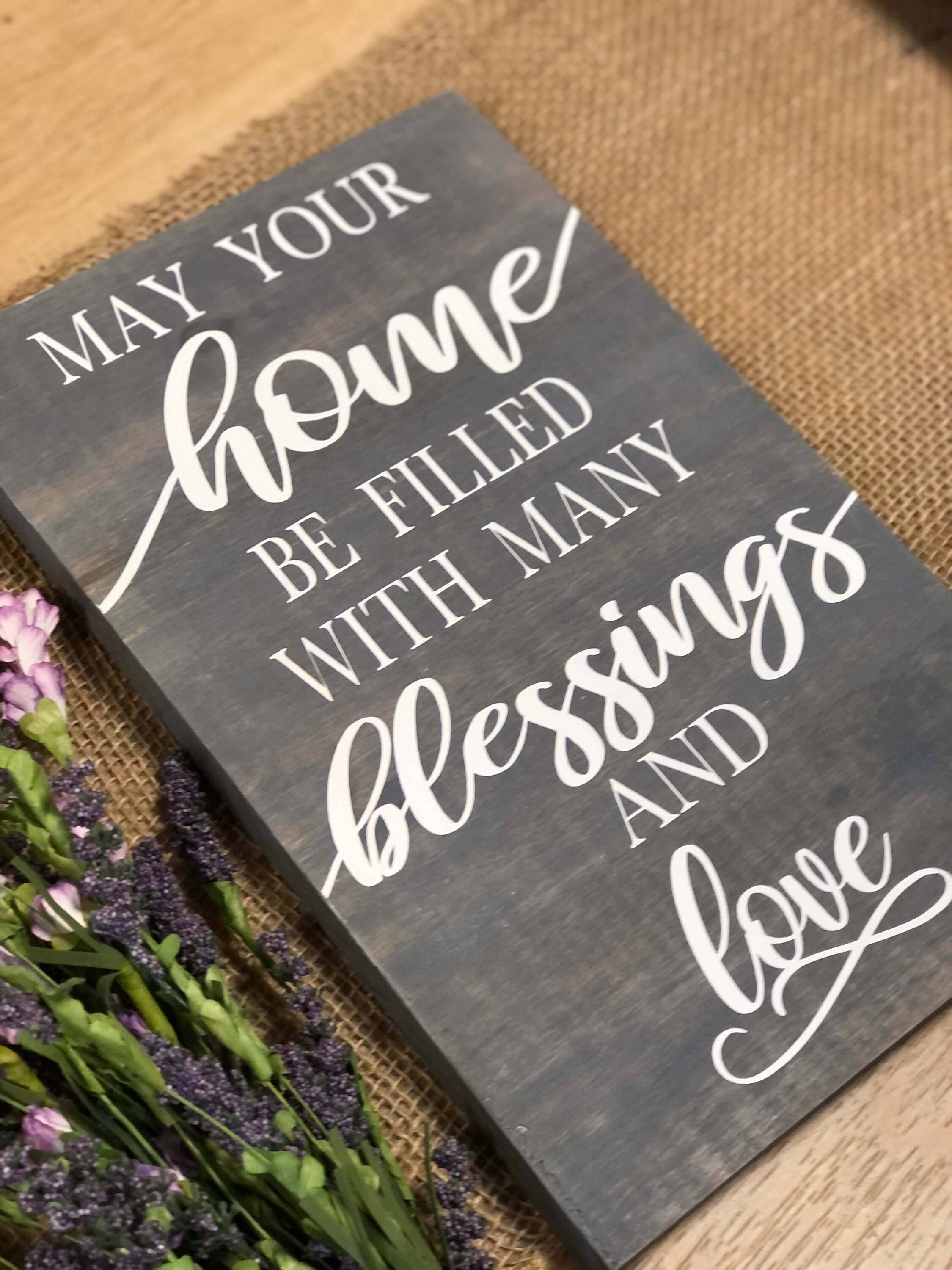 House Warming Sign may Your Home Be Filled With Many - Etsy