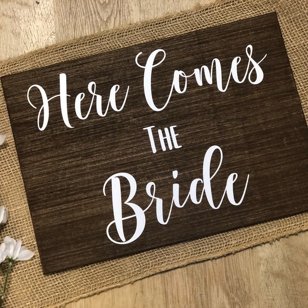 Here Comes the Bride - Etsy