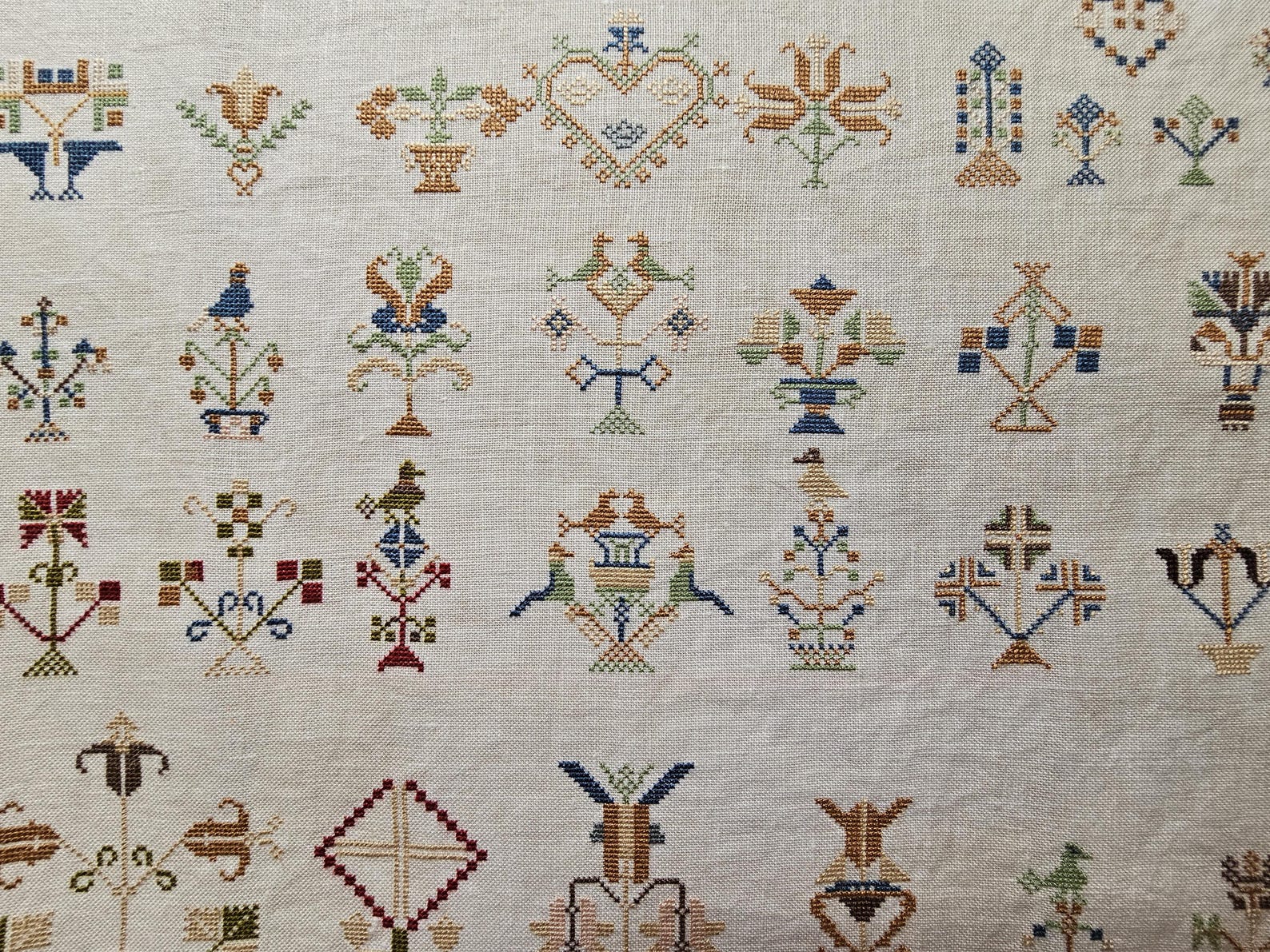 The Big Amish Sampler 19 Century Reproduction Sampler Instant Download ...
