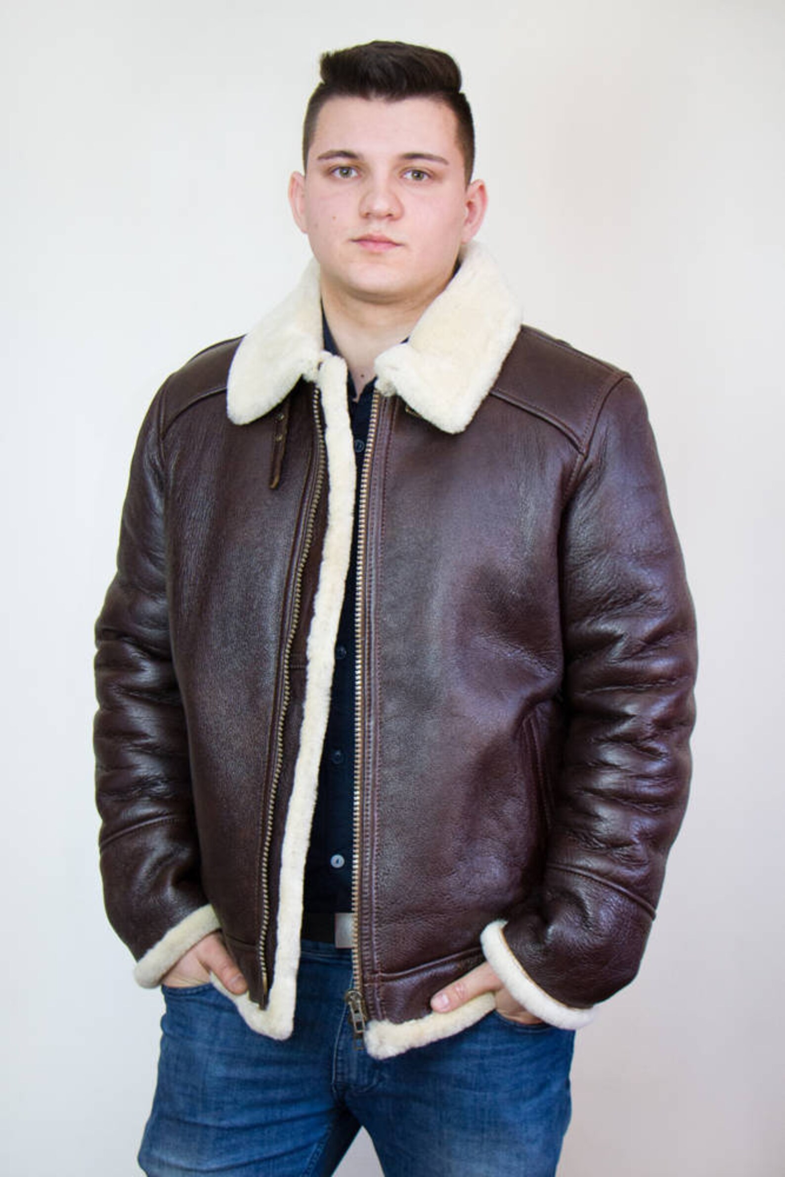 Man's Pilot Jacket | Etsy