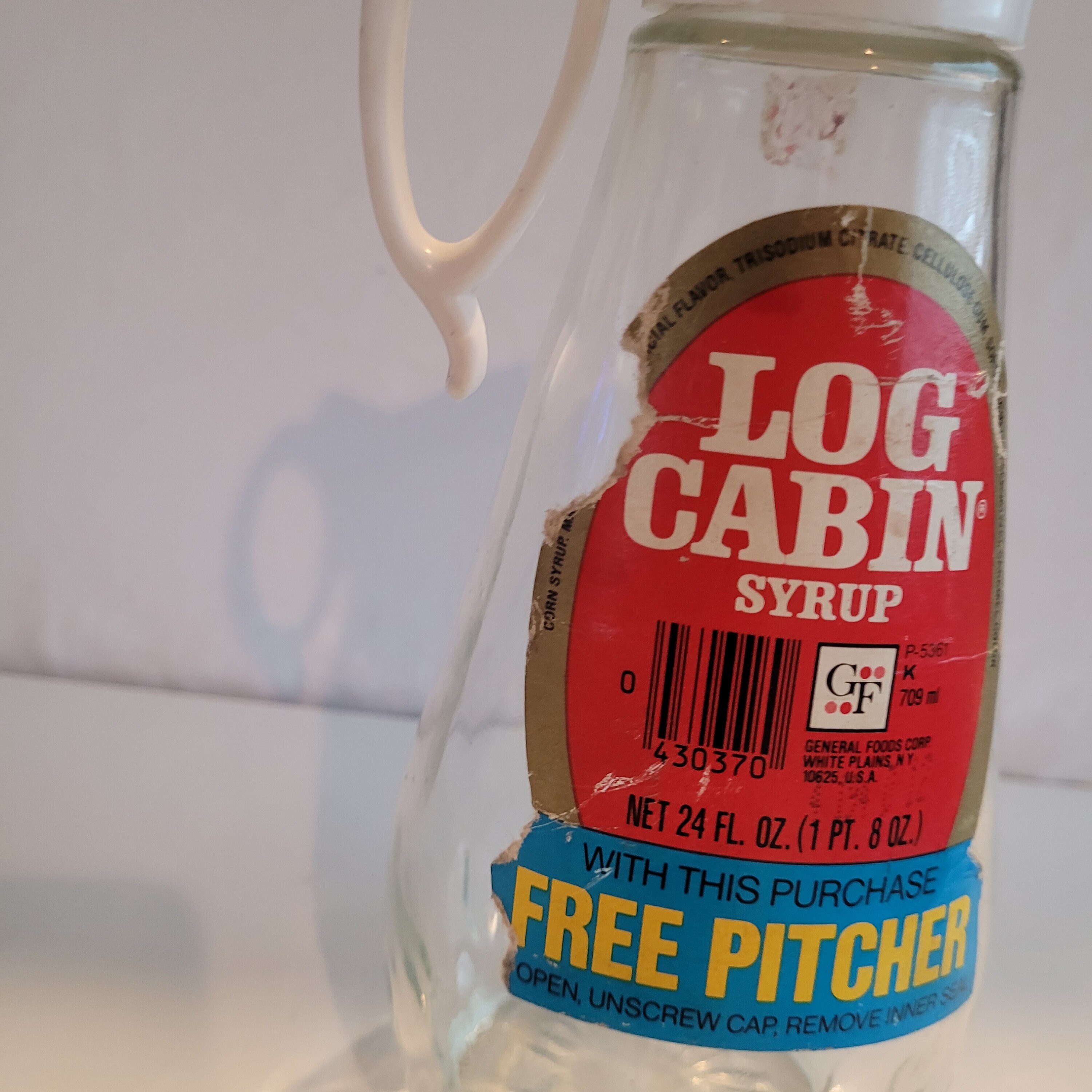 Log Cabin Syrup Pitcher - Etsy