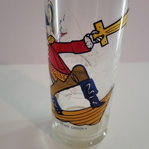 Vintage 1977 Mcdonaldland Action Series Captain Crook Promotional Glass ...