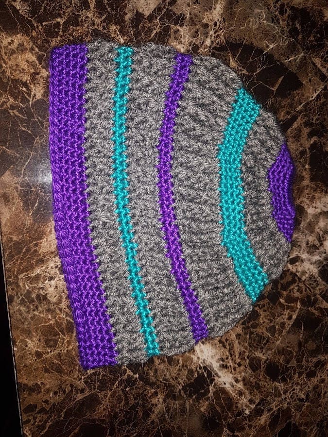 Messy Bun Hat - Etsy