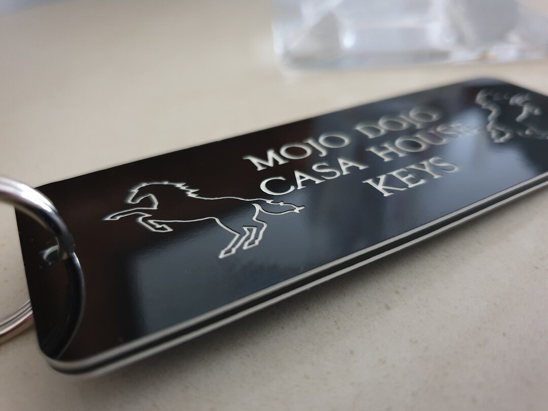 Mojo Dojo Casa House Key Ring / Key Tag Inspired by Barbie - Etsy UK