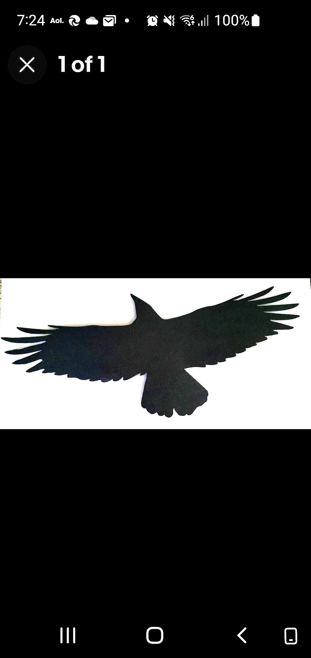 10 Crows / Ravens. Black Cardstock. Please Read. Thank You. - Etsy