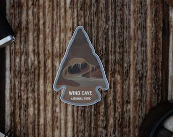 Wind Cave Sticker - Etsy