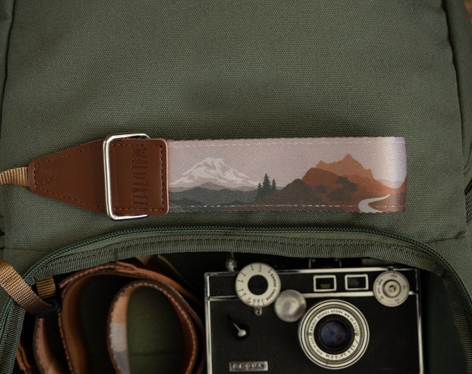 Parks in Color Camera Wrist Strap, Vegan Leather, Photography ...
