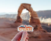 Utah Travel Sticker UT State Souvenir Vinyl Die Cut Decal - Etsy