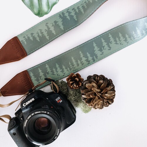 Camera Wrist Strap Pinetree Landscape Outdoor Adventure | Etsy