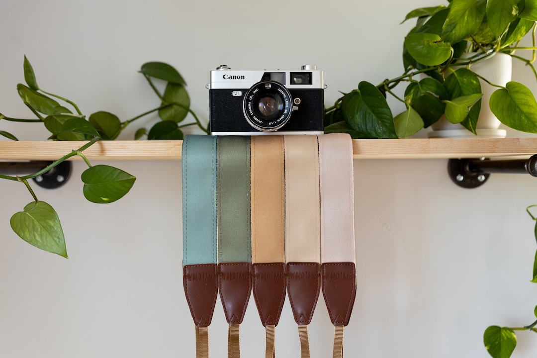Solid-colored Camera Strap | Simple Modern Design | Outdoor Aesthetic ...