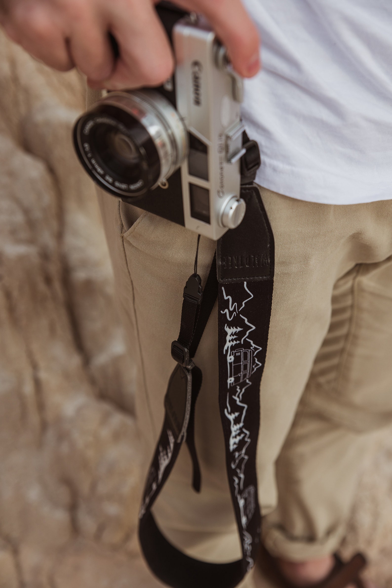 Camera Strap Van Life Design Outdoor Adventure Travel Van - Etsy