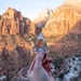 Angels Landing Zion National Park Sticker, Utah State Souvenir ...