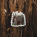 Cabin Sticker Find Me in the Woods Camping Sticker, Water Bottle ...