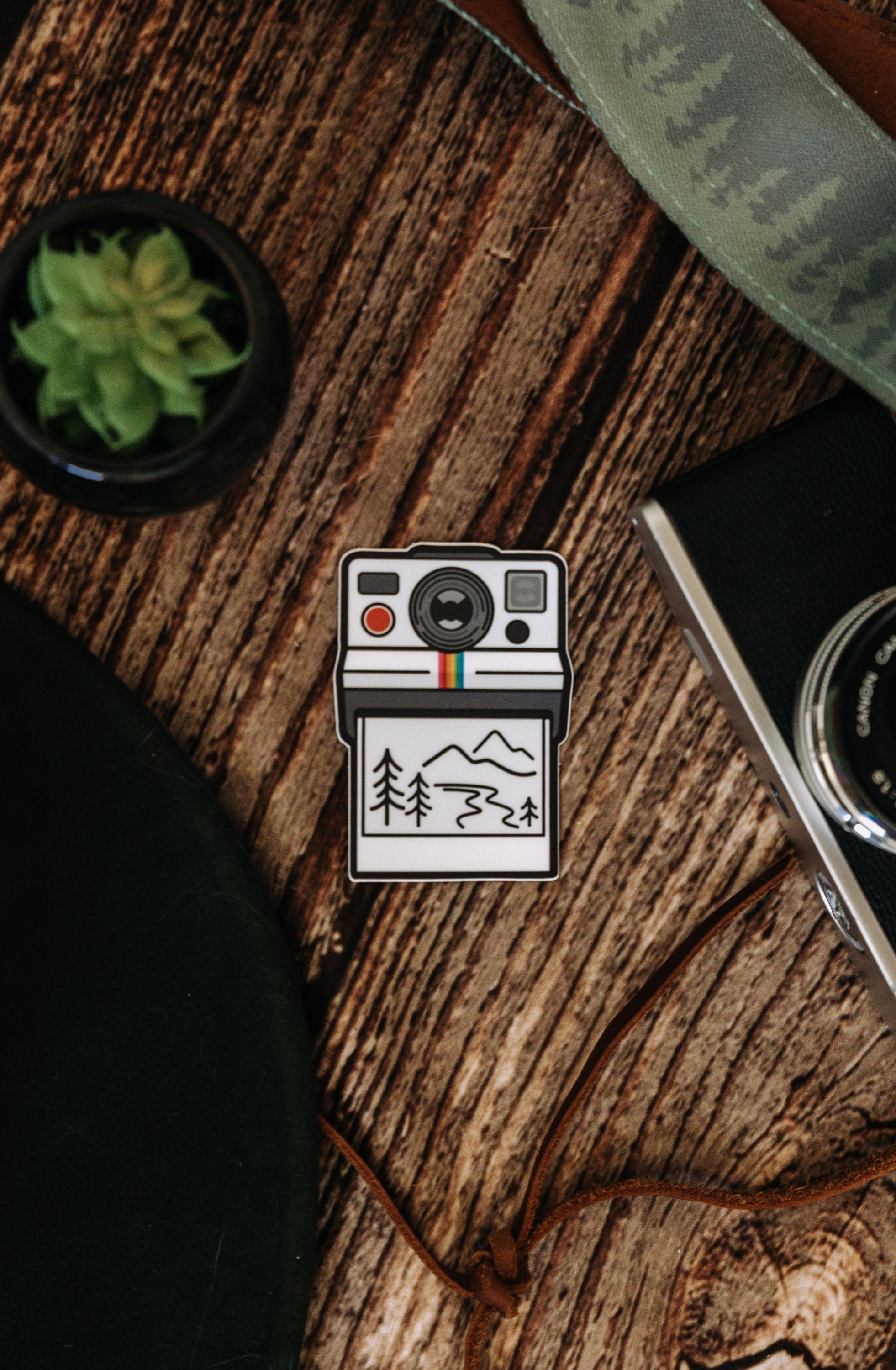 Outdoor Photographer Adventure Sticker Vintage Camera Gift - Etsy
