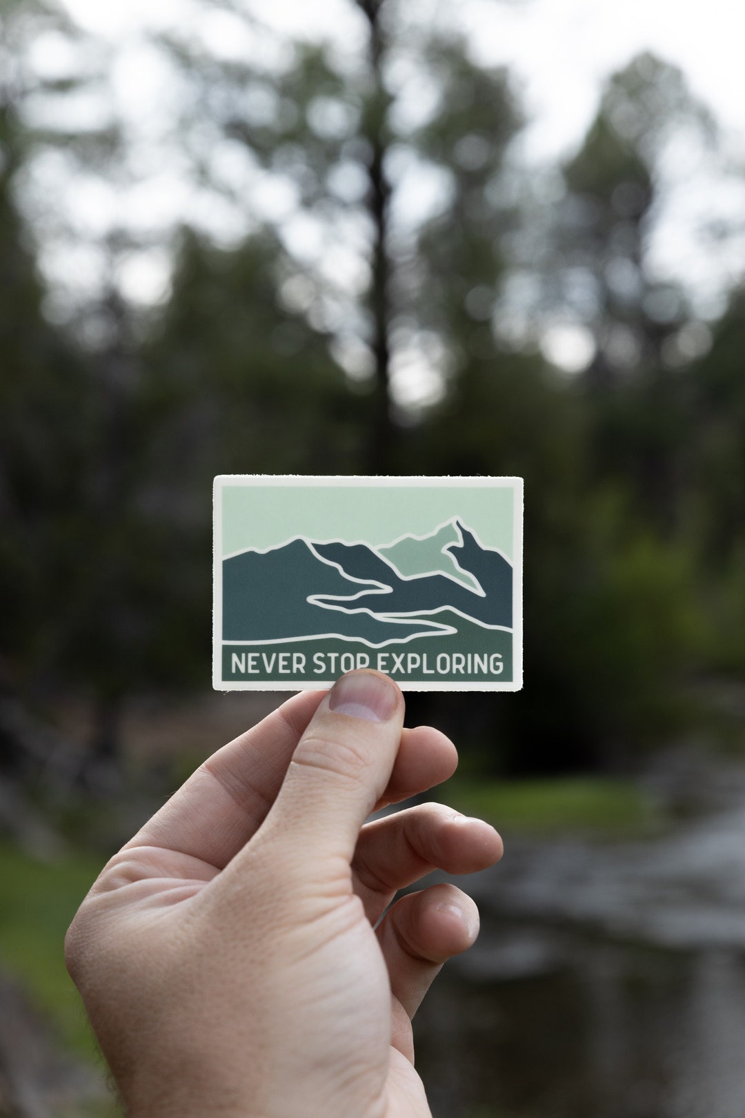 Never Stop Exploring Sticker | Laptop Vinyl Decal | Car Decal ...