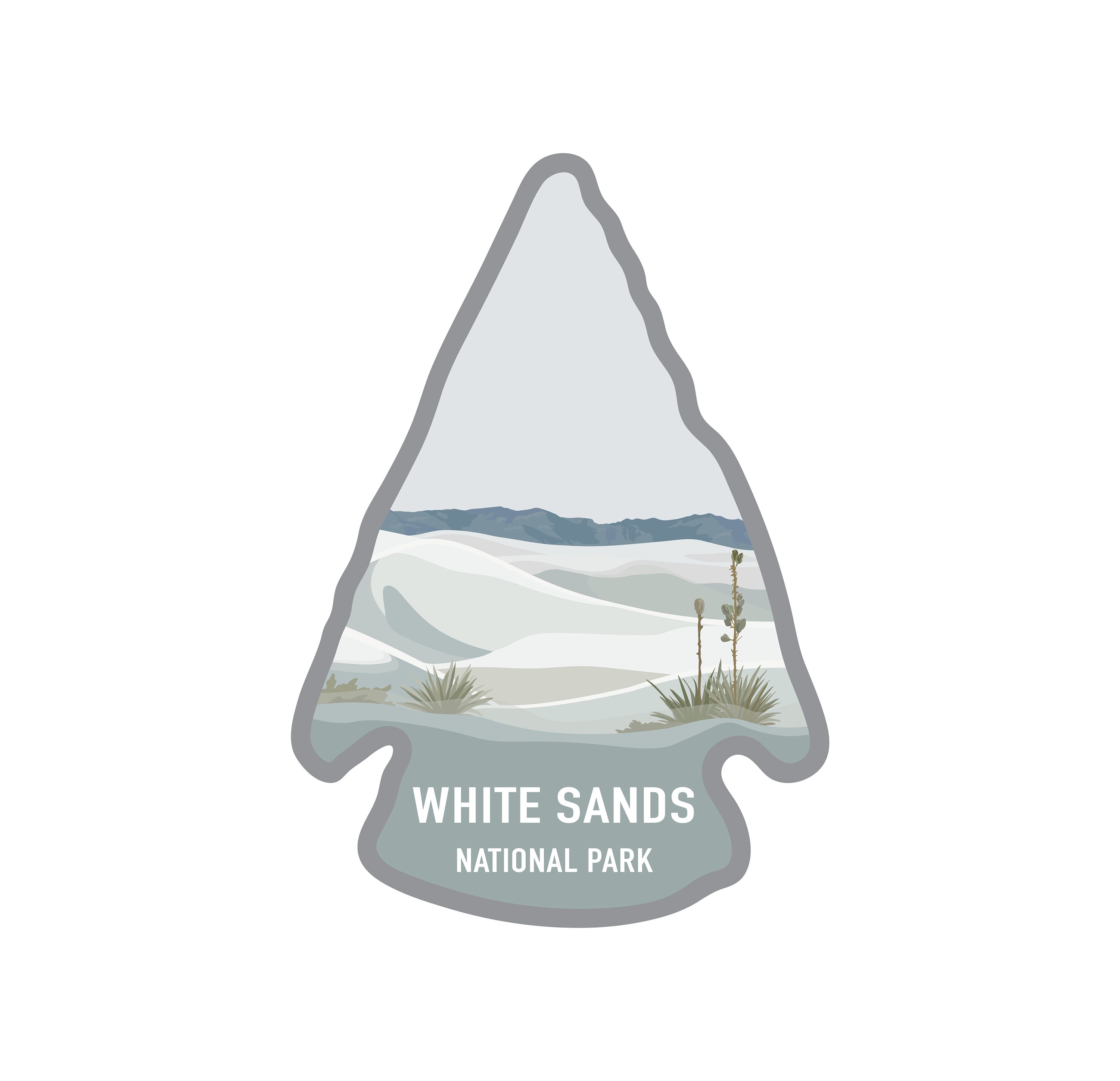 White Sands National Park Sticker New Mexico State Souvenir - Etsy