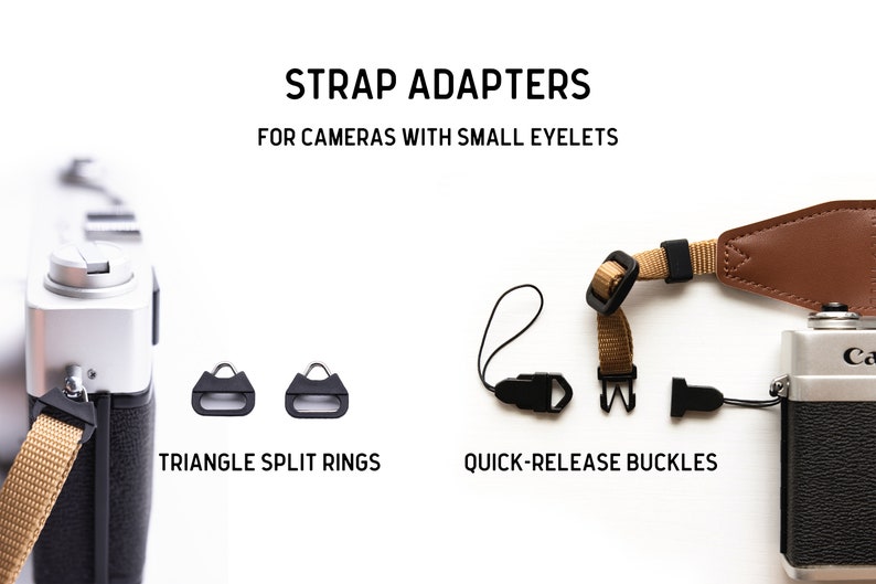 Camera Strap Simple Mountain Design, Outdoor Adventure, Blue Color ...