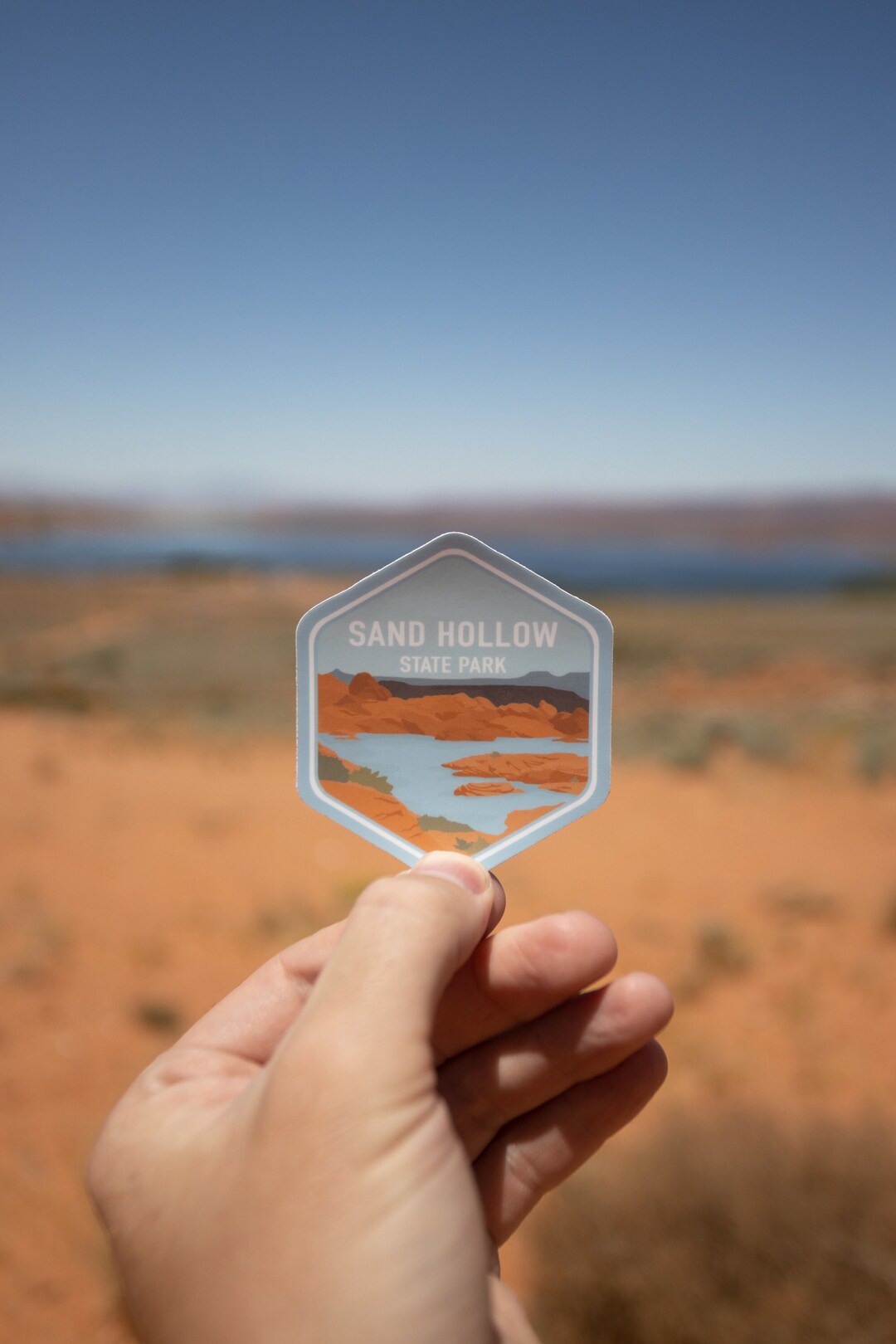 Sand Hollow State Park Sticker | Saint George, Washington County ...