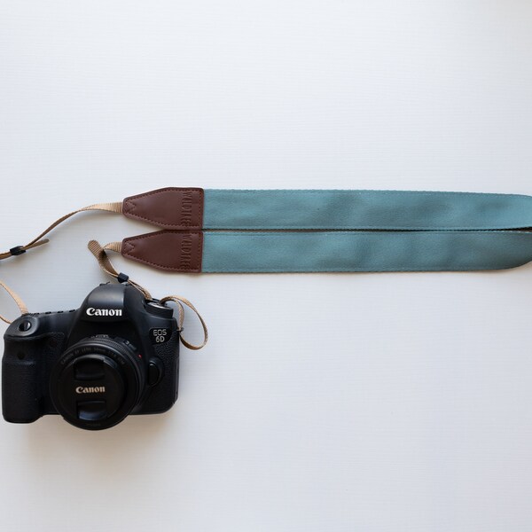 Blue Camera Strap - Etsy