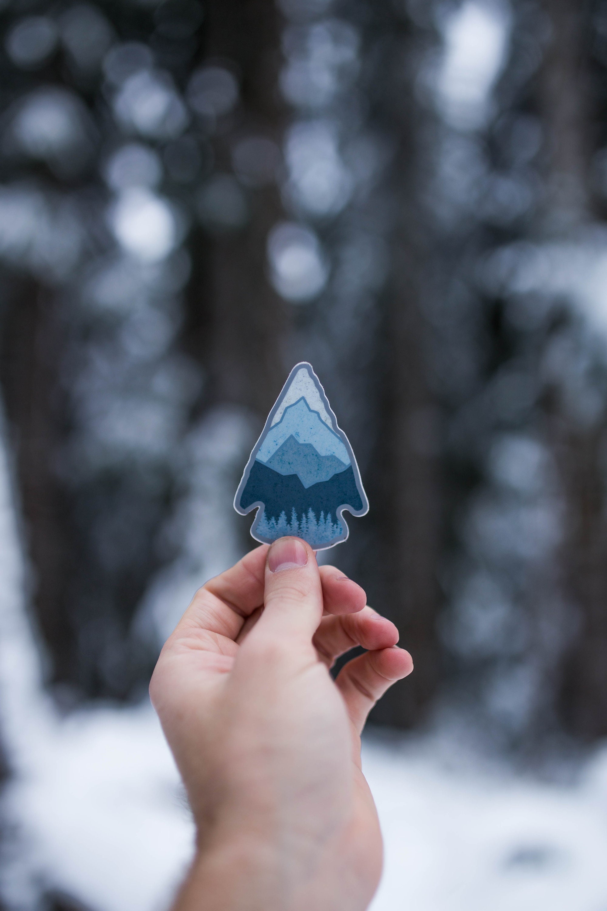 Arrowhead Sticker | Vinyl, Decal, Bumper, Laptop, Hiking, Travel, Water ...
