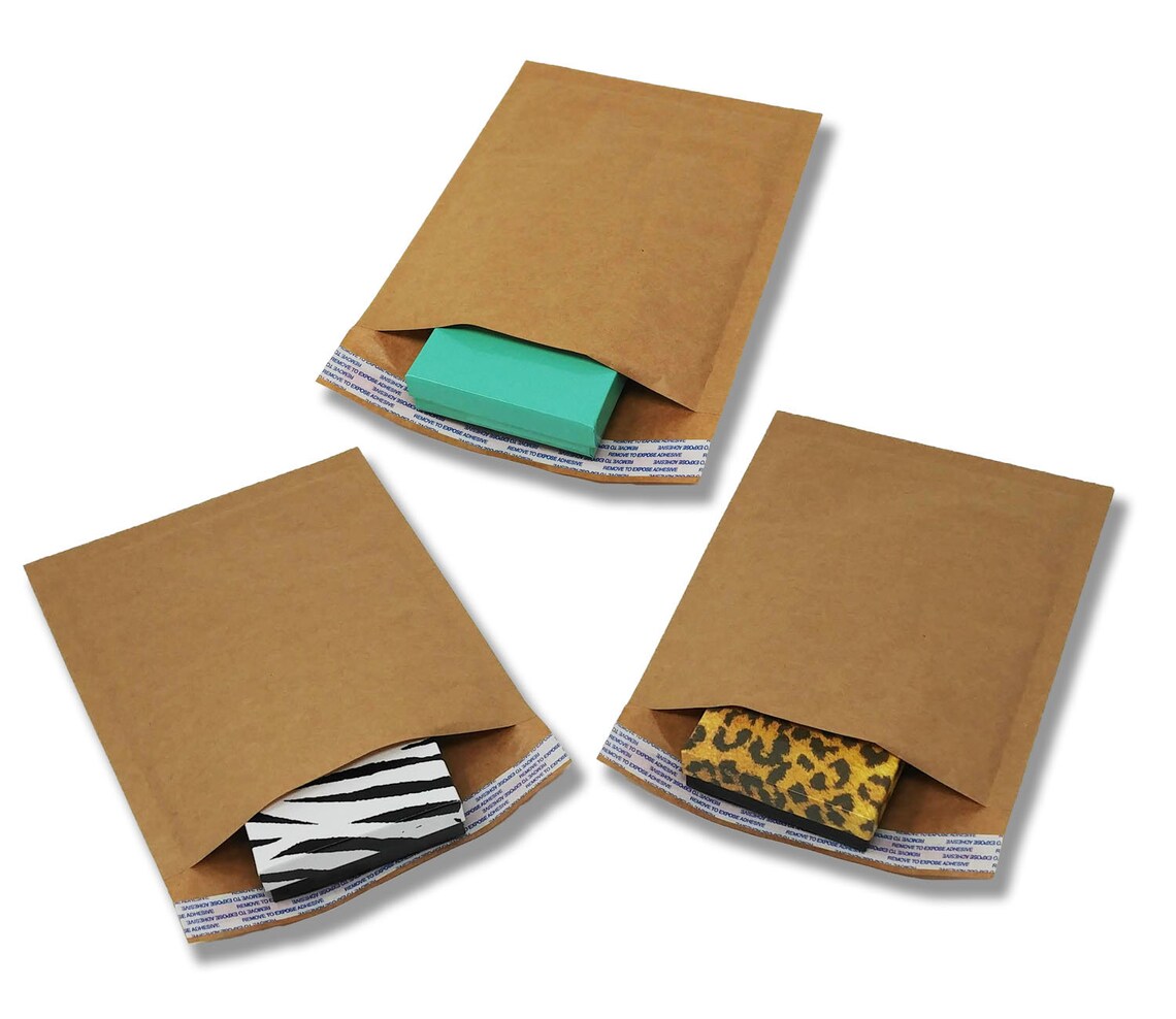 60 Pack Brown Kraft 6x10 Bubble Mailers Eco Freindly - Etsy