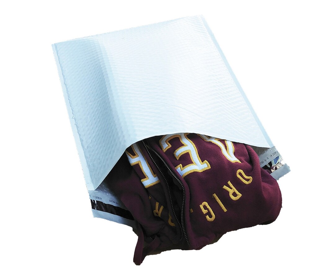 24 Pack 14x19" Large White Padded Poly Bubble Mailer Envelopes, Air ...