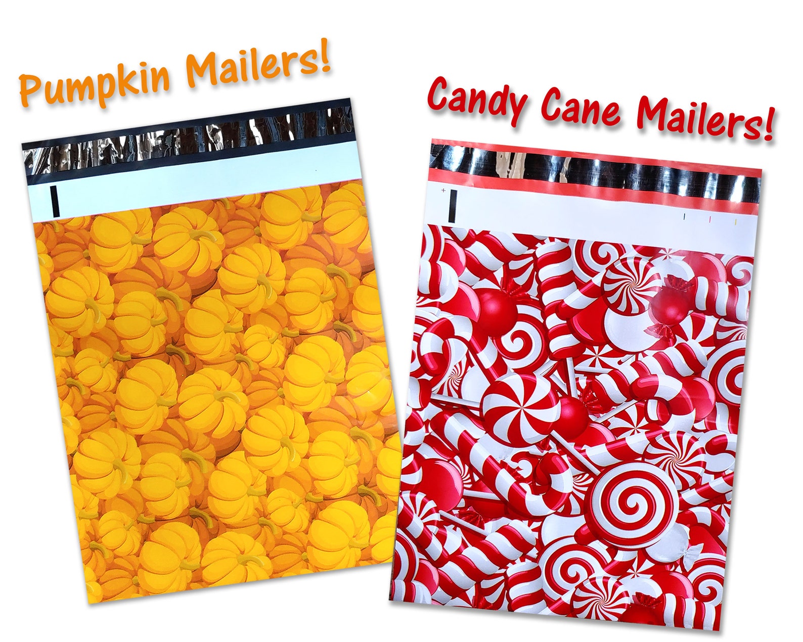 Fall Winter Collection Theme Poly Mailers 10x13 Combo | Etsy