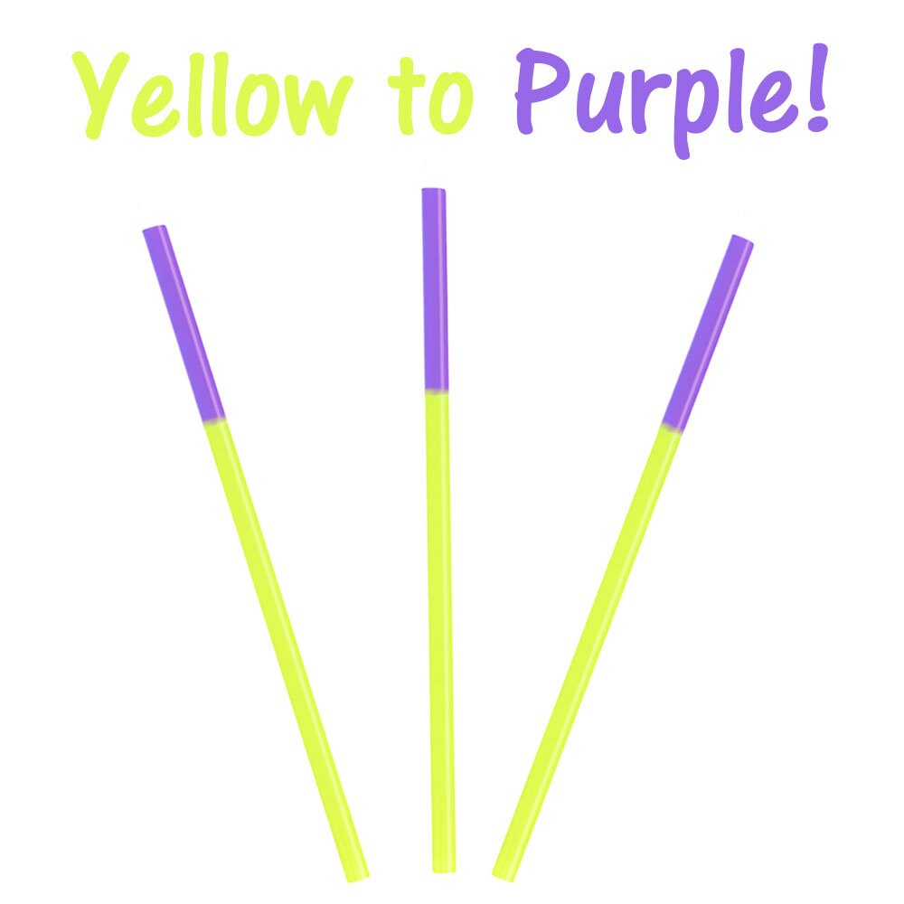 15 Pack Awesome Color Changing Drinking Straws 9 Inch Quality | Etsy