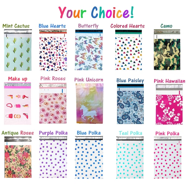 Custom Poly Mailers - Etsy