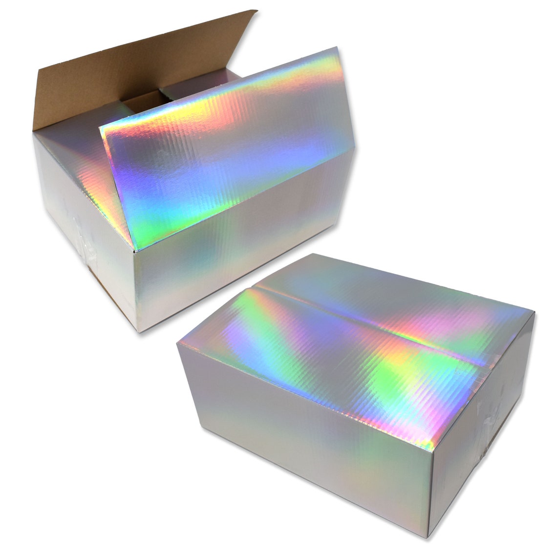 10x8x4 Hologram Designer Boxes Recyclable Reusable - Etsy