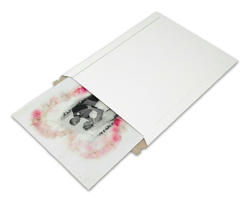 5 Pack 9x11.5 Stay Flat Mailers Quality White Rigid - Etsy