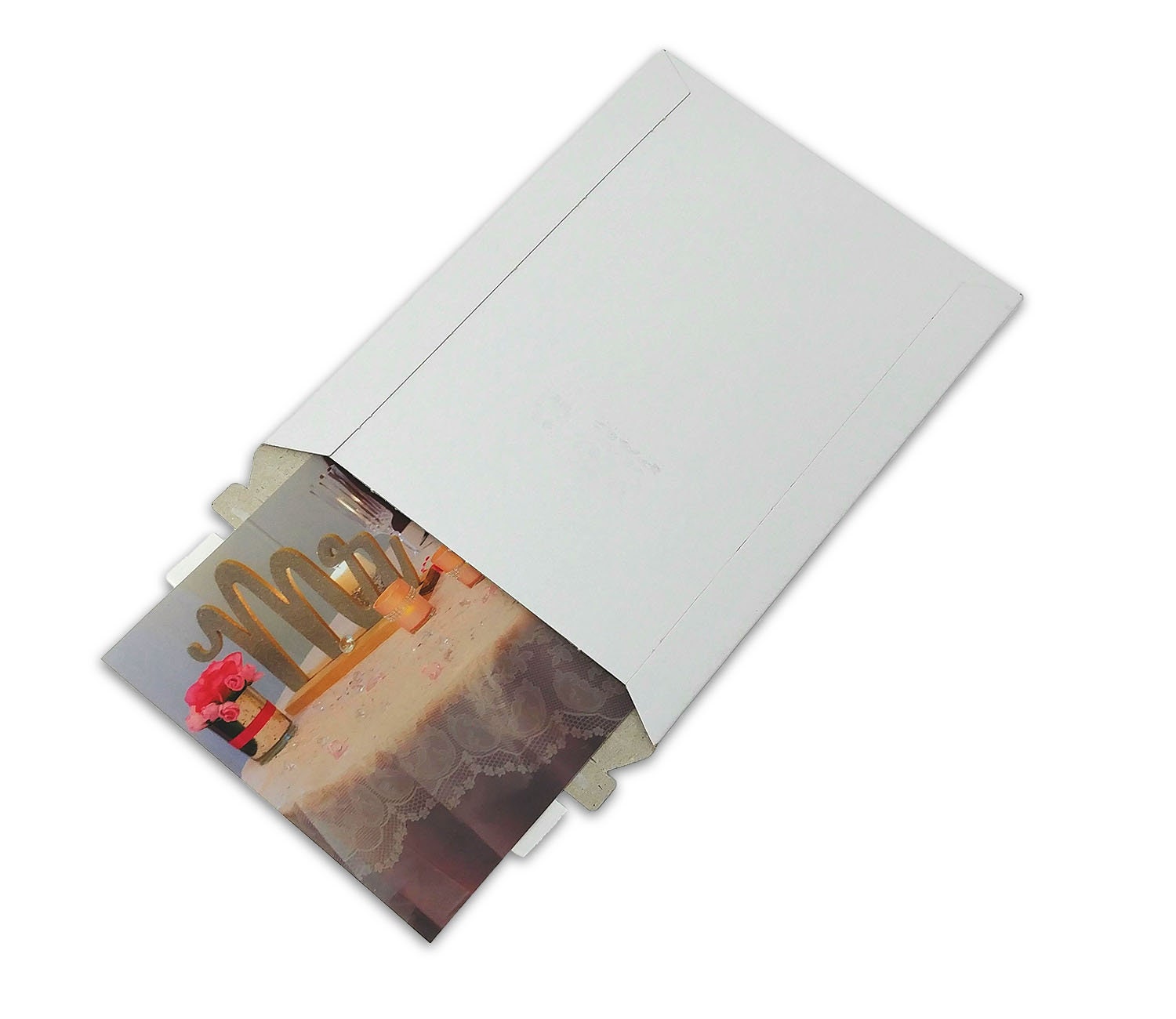 10 Pack 6x8 Stay Flat Mailers Quality White Rigid - Etsy