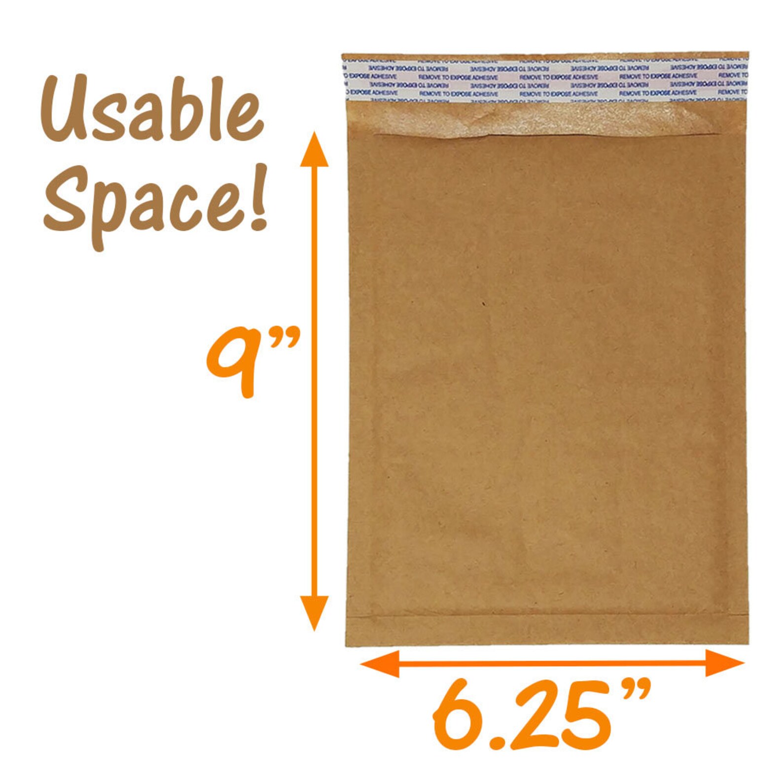 20 Pack Brown Kraft 6x10 Bubble Mailers Eco Freindly | Etsy