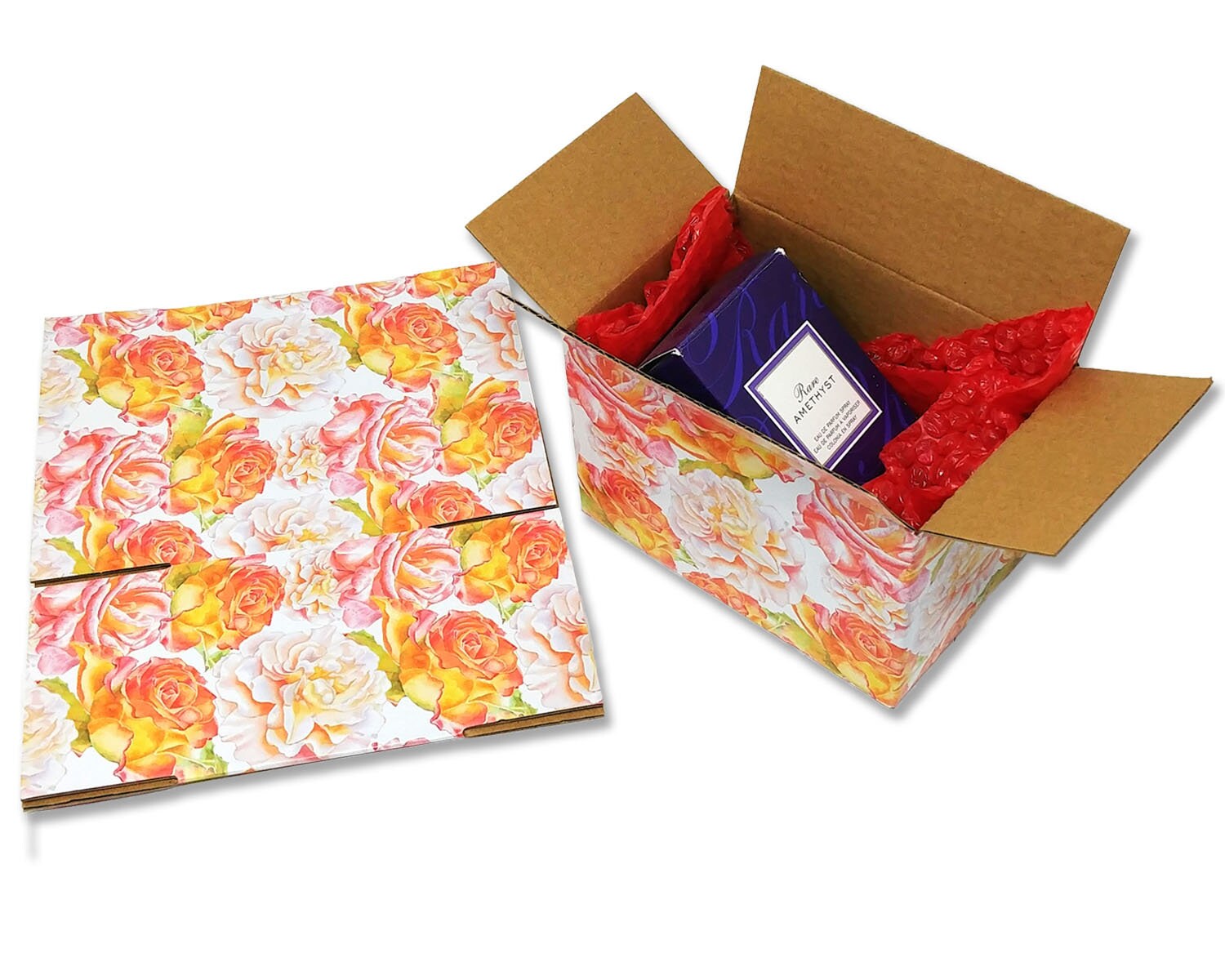 3 Pack 6x4x4 Rose Flower Blossom Designer Boxes - Etsy