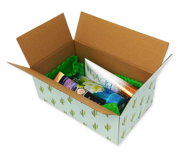 12 Pack 10x6x4 Mint Cactus Designer Boxes Recyclable - Etsy
