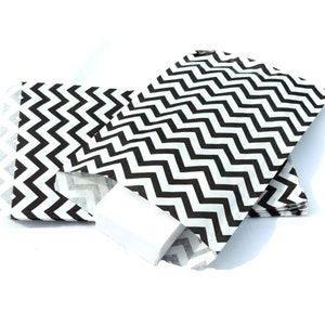 25, 50, 100, 200 Pack 6x9 Paper Bags, Tribal Chevron, Leopard, Zebra ...