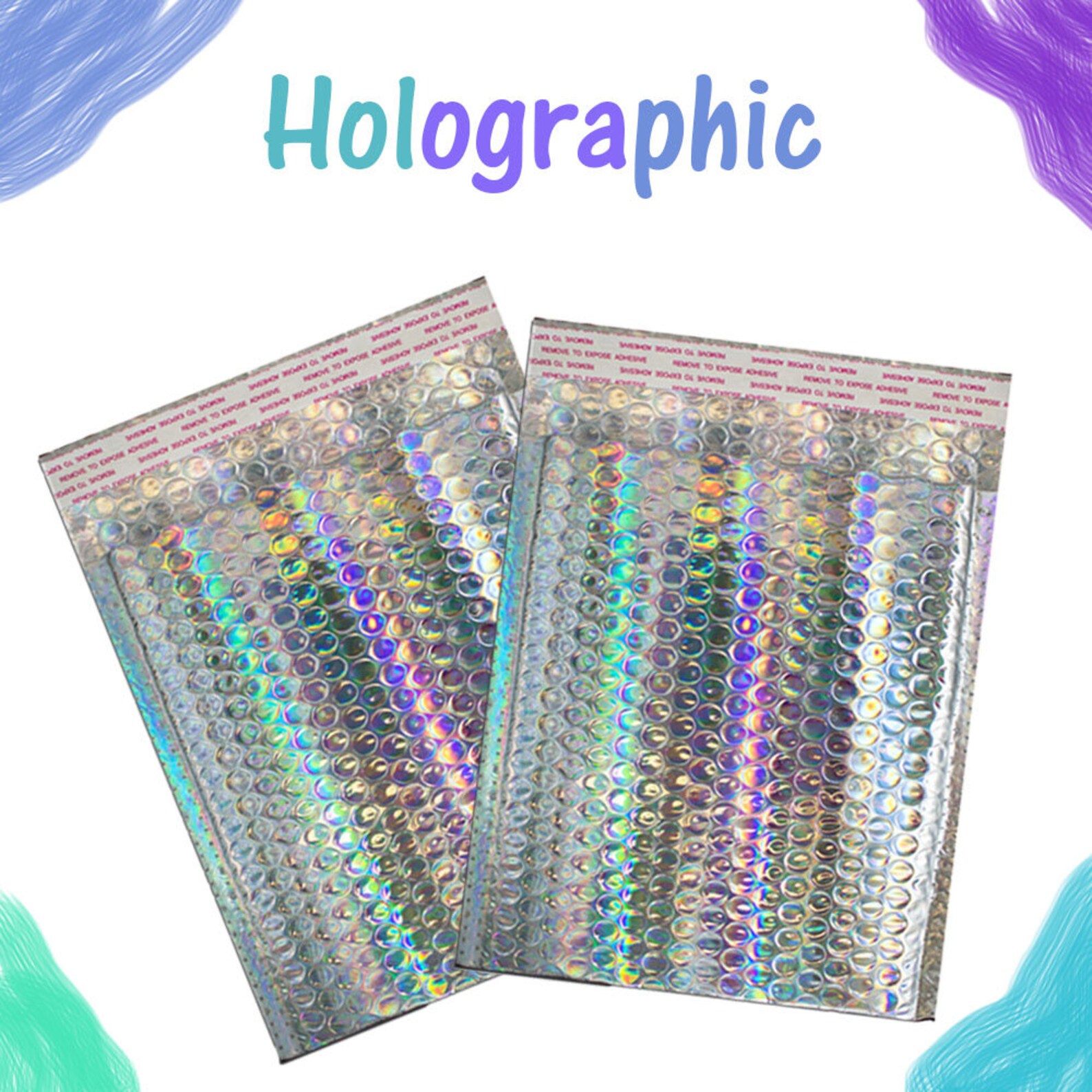 50 Lot 6x10 Fun Padded Colored Envelopes Poly | Etsy