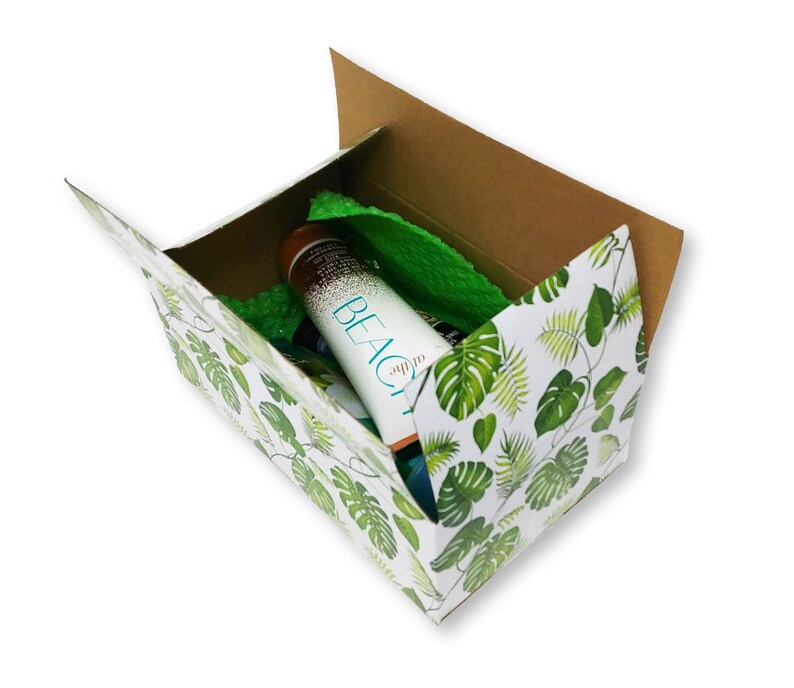 12 Pack 10x6x4 Banana Leaf Palm Tree Designer Boxes | Etsy