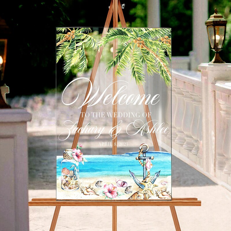 Beach Wedding Signs - Etsy