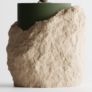 3D Printed Stone Illusion Planter: Eco-friendly Plant Holder ...