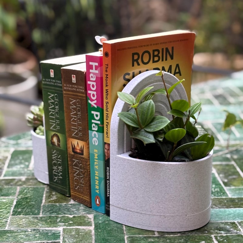 Planter Bookends - Etsy