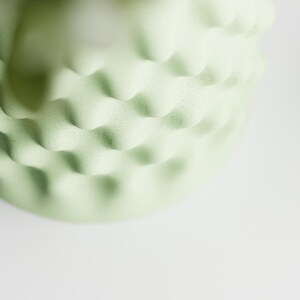 Dented Pot Planter, 3D Printed Plant Holder, Modern Theme Planter ...