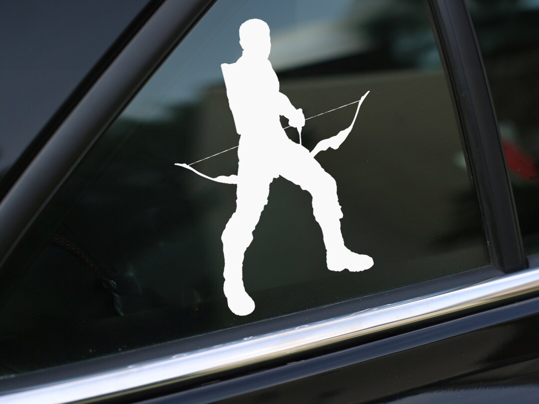 Hawkeye Decal, Marvel Decal, Avengers Decal for Car, Wall Decal, Laptop ...