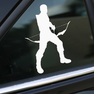 Hawkeye Decal, Marvel Decal, Avengers Decal for Car, Wall Decal, Laptop ...