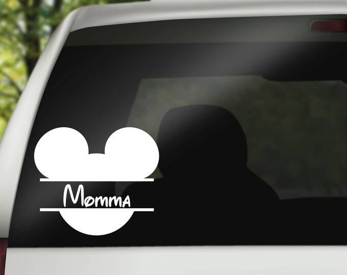 50 Mickey Mouse Shaped Vinyl Sticker Decals - Etsy