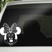 Minnie Mouse Decal, Car Decal, Wall Decal, Laptop Stickers, Vinyl Decal ...