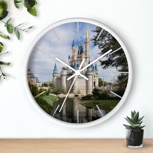 Magic Kingdom Wall Clock, Home Decor, Gift, Wall Clock, Clock, Wall ...